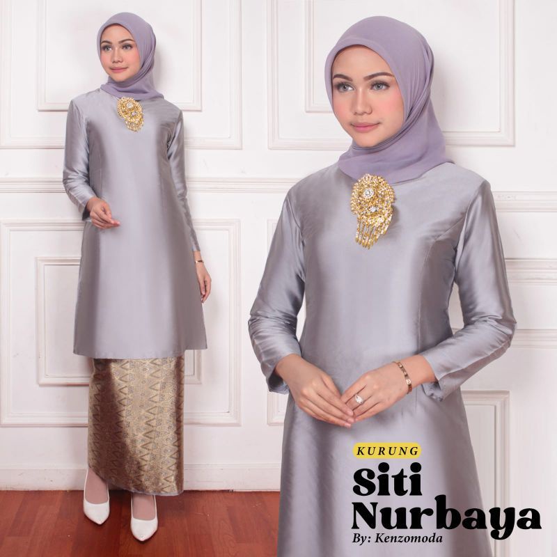 Jual KEBAYA - BAJU KURUNG TAFFETA - BAJU KURUNG SITI NURBAYA - BAJU KURUNG MALAYSIA - BAJU ...