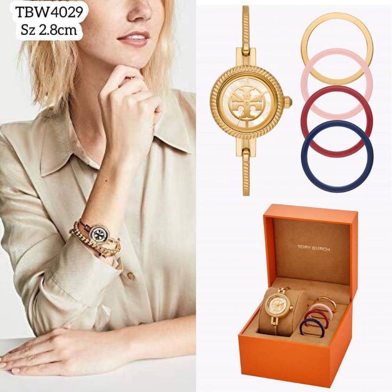 Jual JAM TANGAN TORY BURCH TBW 4029 FOR WOMAN | Shopee Indonesia