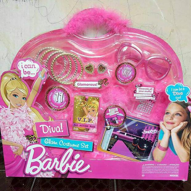 Jual Barbie Glam Costume Set Diva | Shopee Indonesia