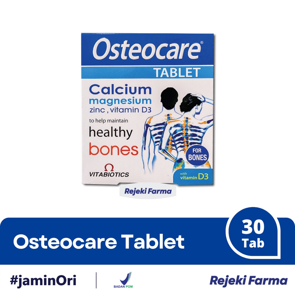 Jual Osteocare Tablet isi 30 /Calcium Mag Zinc Vitamin D3 Osteo Care ...