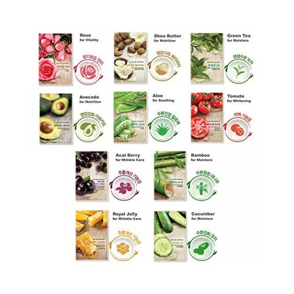 Jual Nature Republic Real NATURE MASK Sheet (Masker Wajah) | Shopee ...