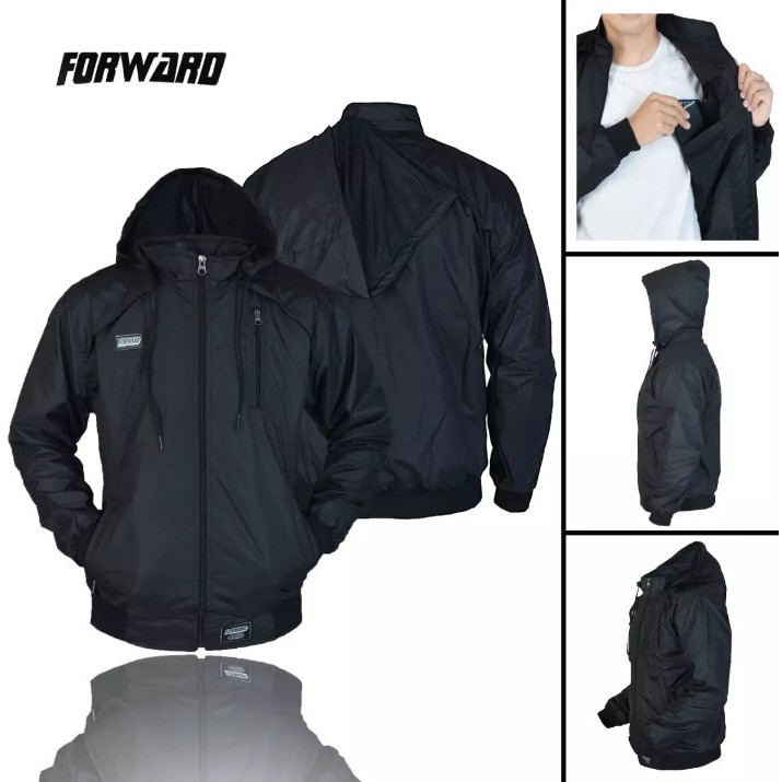Jual Jaket parasut pria original forward Jaket Running | Shopee Indonesia