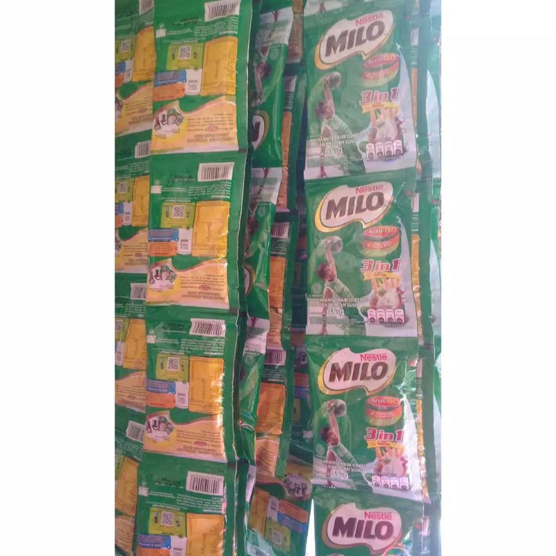 Jual MILO SACHET 1 RENCENG ISI 10 BUNGKUS MINUMAN SUSU COKLAT KEMASAN ...