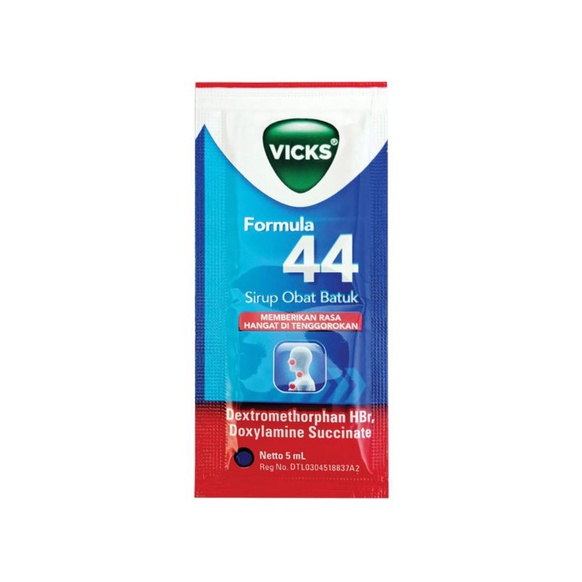 Jual Vicks Formula 44 Obat Batuk 27ml sachets 5ml | Shopee Indonesia