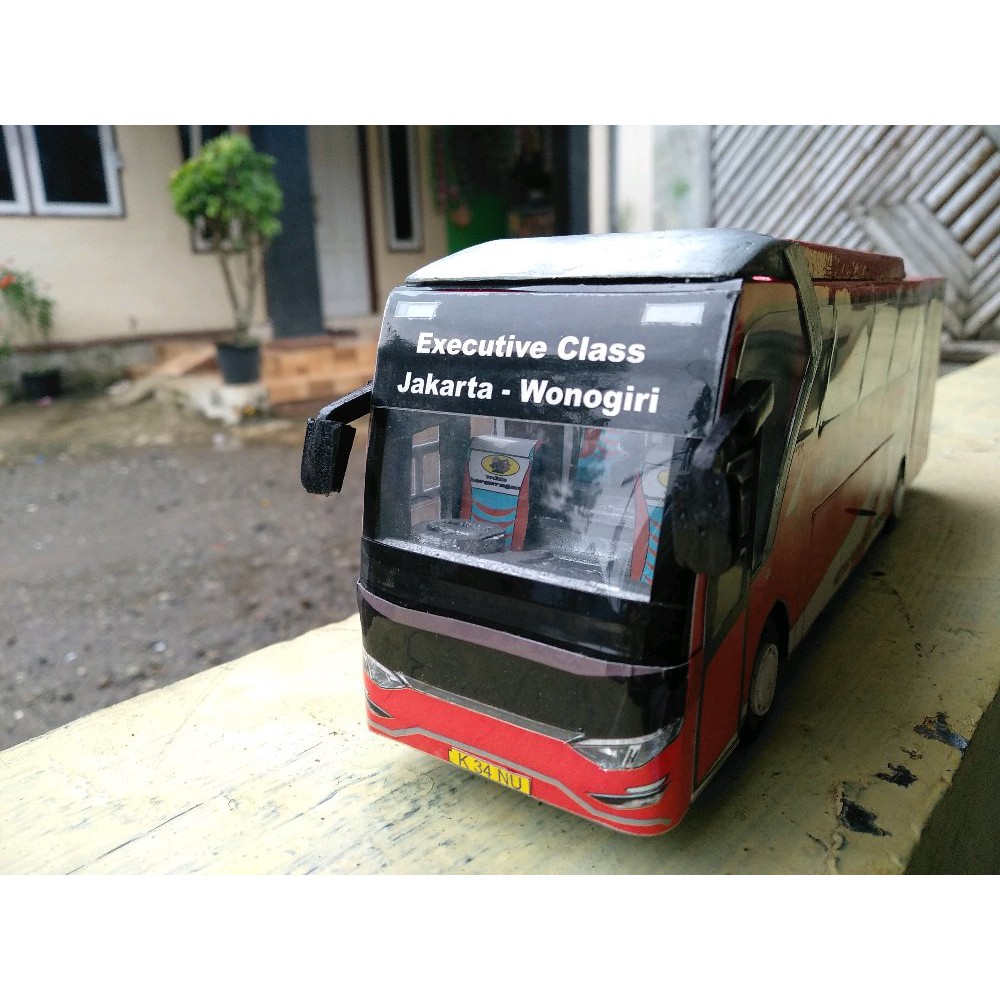 Jual Miniatur Bus Agramas Legacy Sr 1 | Miniatur Bus Dari Triplek ...