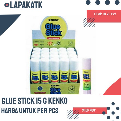 Jual LEM STICK 15 GR KENKO (1BUAH) ++++ | Shopee Indonesia
