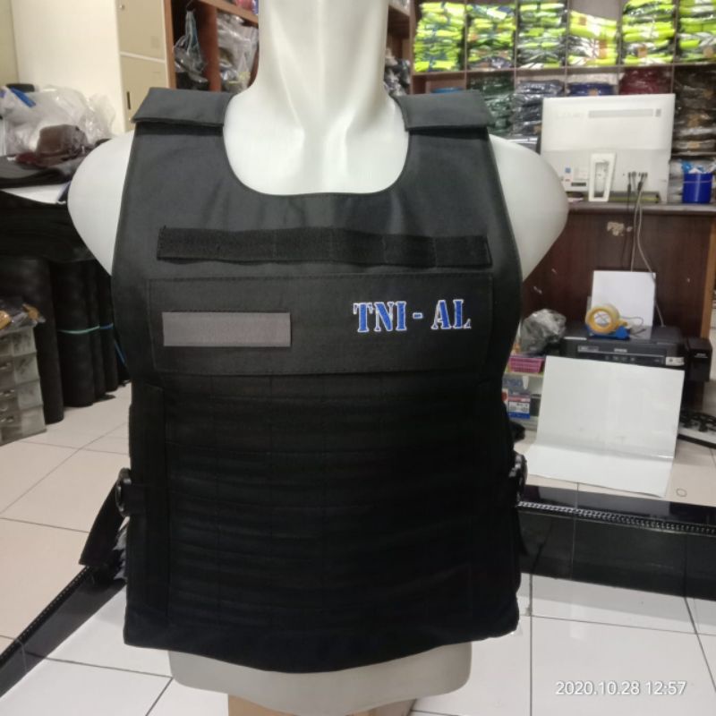 Jual Rompi motor |Rompi angin |Rompi bodyvest TNI AL hitam |Rompi ...
