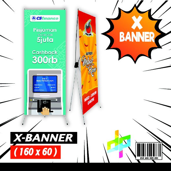 Jual X- Banner Albatros 160 x 60 Cm | Shopee Indonesia