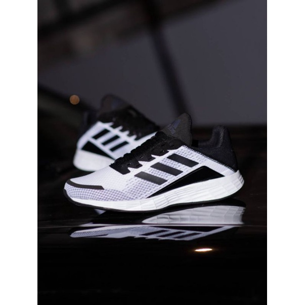 Jual ADIDAS RUNNING DURAMO SL CLOUD WHITE CORE/BLACK CORE/BLACK ...