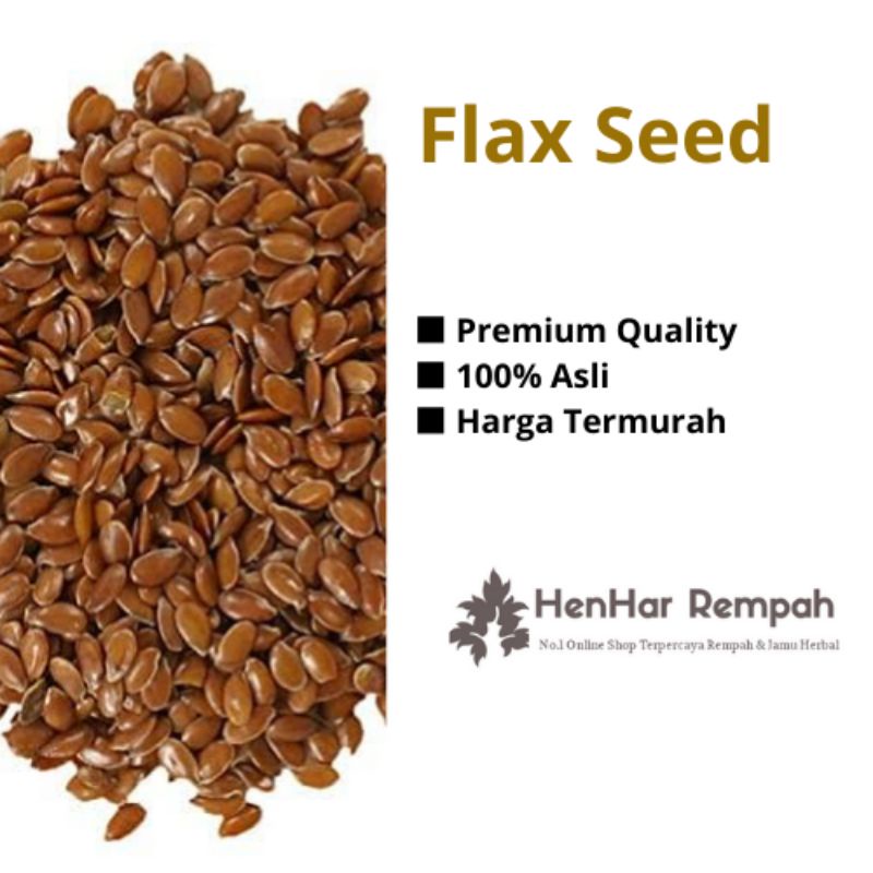 Jual Flax Seeds / Biji Rami 1 Kg | Shopee Indonesia
