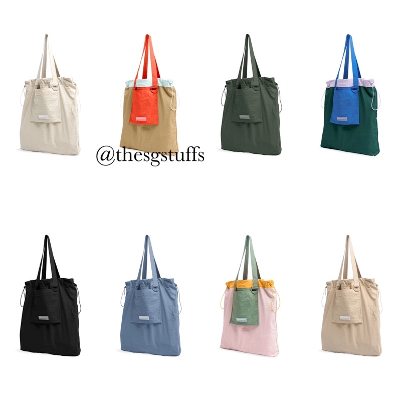 Jual READY STOCK BEYOND THE VINES BTV Drawstring Toggle Tote Bag ...