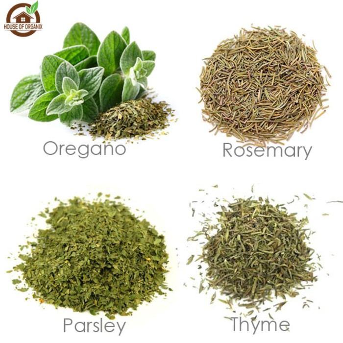 Jual Essential Herb Pack / Paket ( Oregano , Thyme , Parsley , Rosemary ...