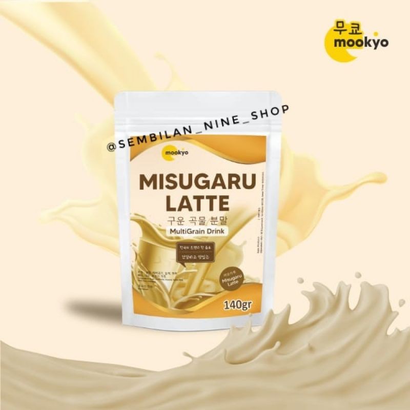 Jual Mookyo Misugaru Latte ORIGINAL MULTIGRAIN Drink 140 Gram Multi ...