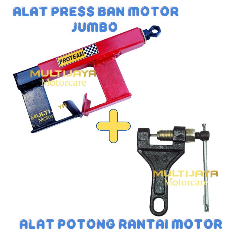 Jual Paket Alat Press Ban + Alat Potong Rantai Sepeda Motor | Shopee ...