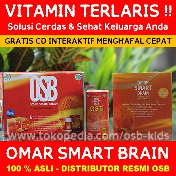 Jual Omar Smart Brain ( Vitamin Otak OSB ) Lc | Shopee Indonesia