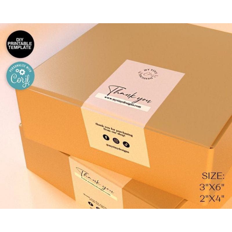 Jual SEAGEL / STIKER SEGEL KOTAK BOX CUSTOM STICKER KOTAK SEGEL KEMASAN ...