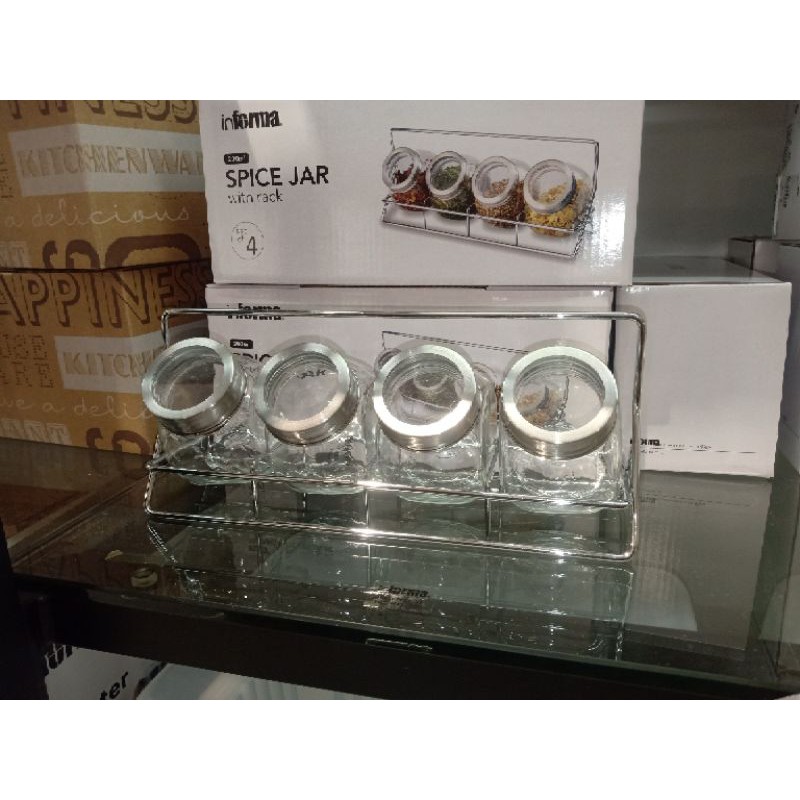 Jual Spice Jar by INFORMA / toples bumbu / toples permen include ...
