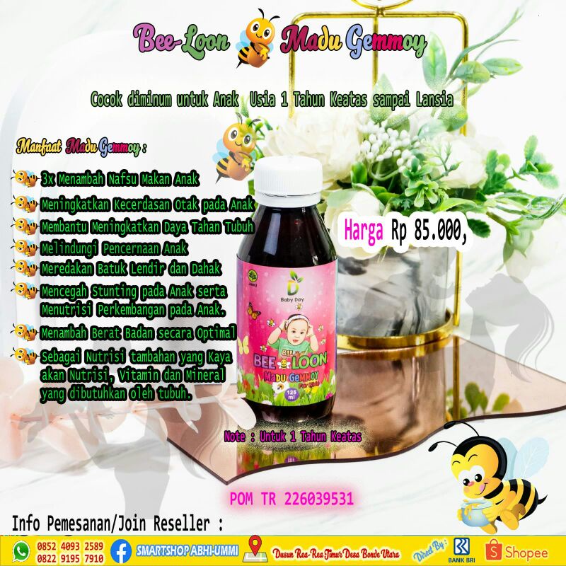 Jual Madu Gemmoy (Bee Loon) | Shopee Indonesia