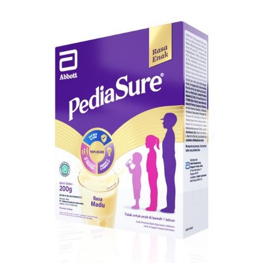 Jual Pediasure Triplesure Vanila / Madu 200 g (1-10 tahun) Susu Formula Pertumbuhan Anak - Kids ...