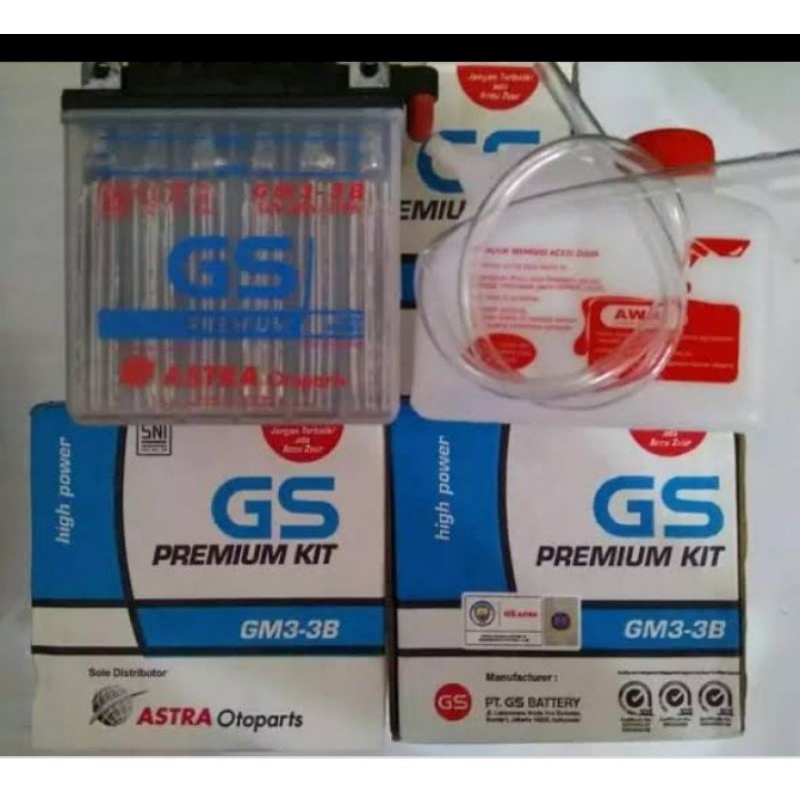 Jual AKI GS ASTRA RX-KING 12V ORIGINAL GS ASTRA RESMI PUSAT | Shopee ...