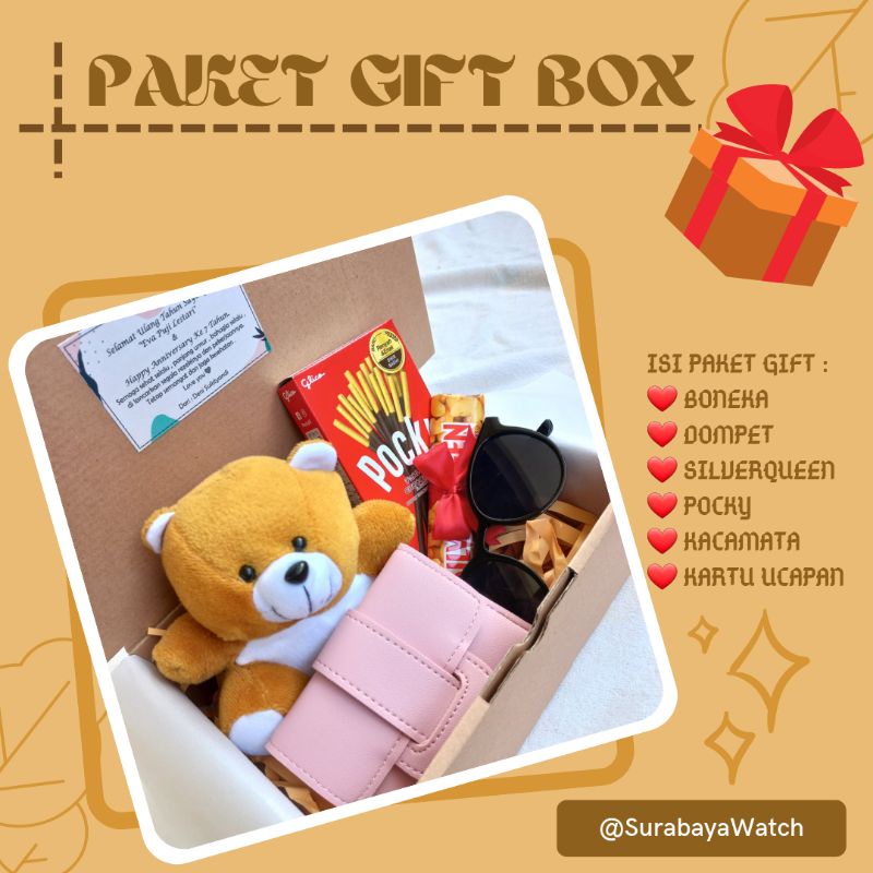 Jual Hampers Gift Box Ulang Tahun Boneka Paket Kado Wisuda Pacar Hadiah ...