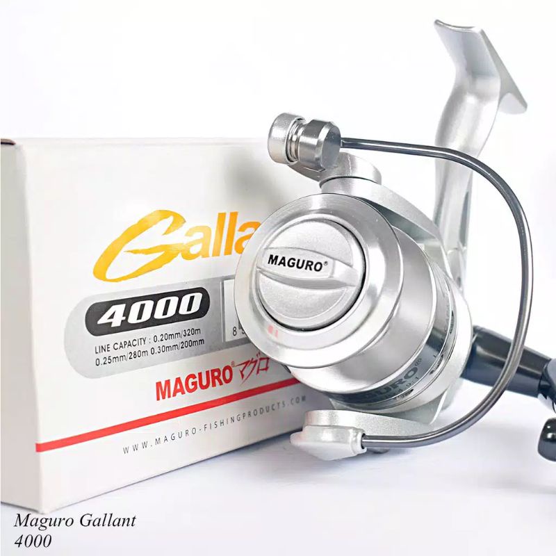 Jual Reel Maguro Gallant | Spinning | Laut | Kolam | Sungai | Silahkan pilih ukuran | Shopee ...