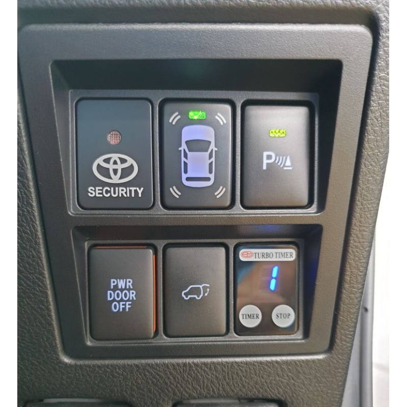 Jual Turbo Timer Touch Switch EDMO Innova reborn 2016 up & Facelift non ...