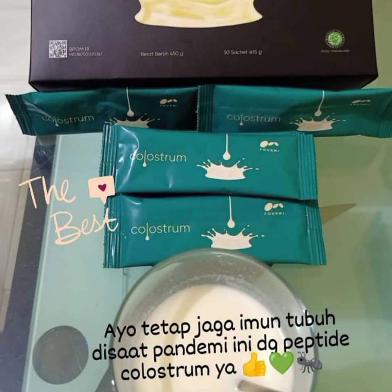 Jual FOURMI PEPTIDE COLOSTRUM (10 SACHET) | Shopee Indonesia