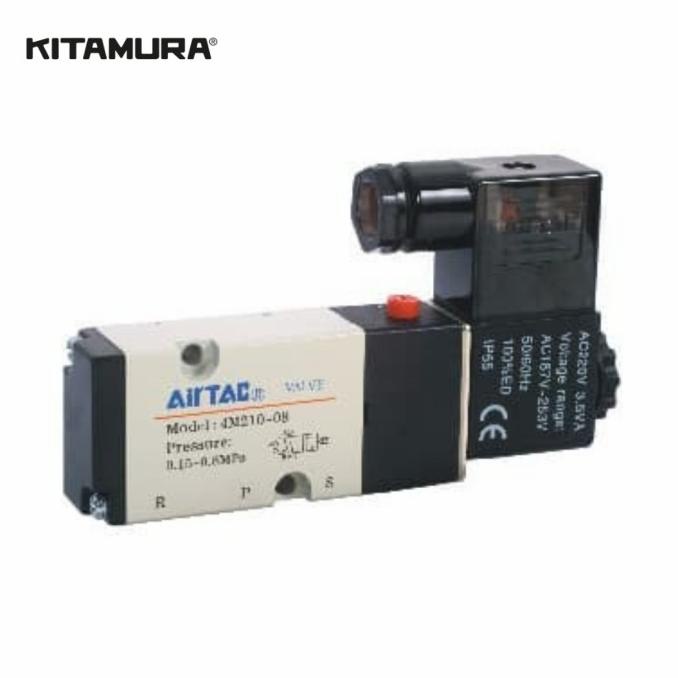Jual Solenoid Valve 4m210-08 Airtac ac220 | Shopee Indonesia