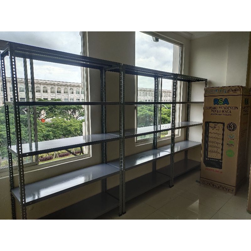 Jual Rak Besi Siku JUMBO REAL TEBAL 5 susun Area Jakarta Free ongkir ...