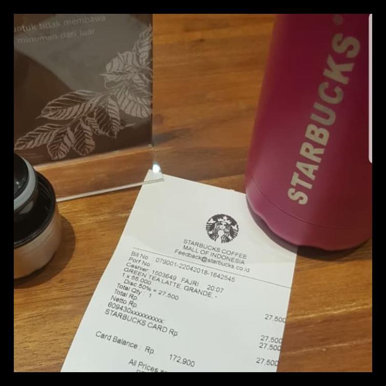 Jual Botol Minum Tumbler Starbucks Swell Original Manufactured 17Oz ...