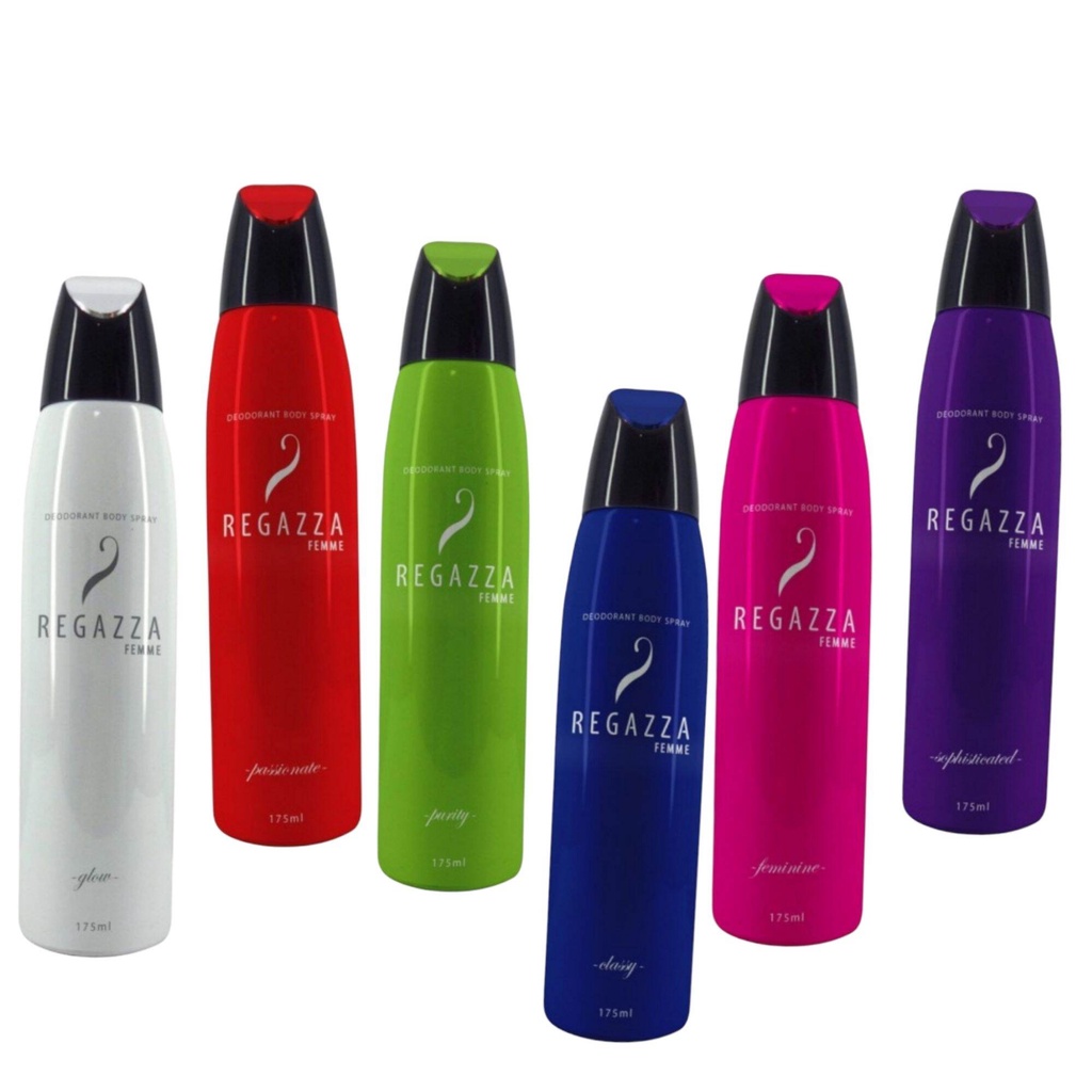 Jual REGAZZA BODY SPRAY 100 DAN 175 ML | Shopee Indonesia