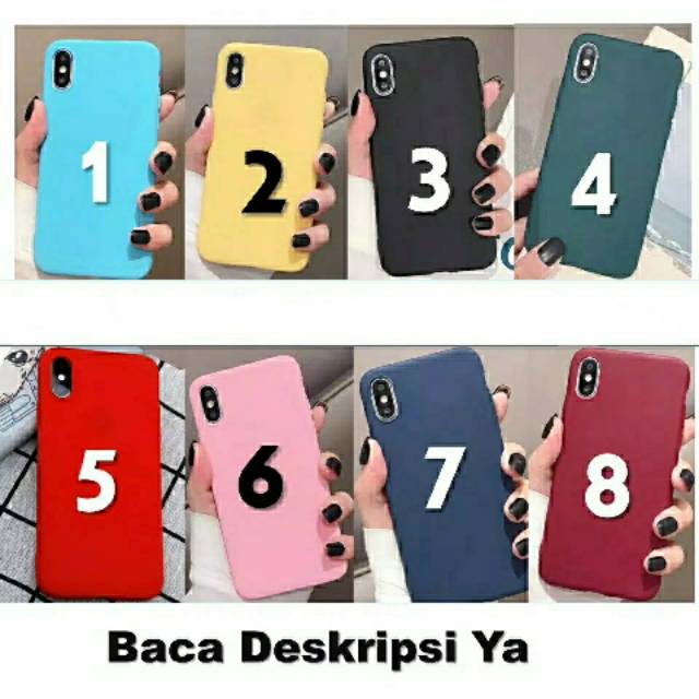 Jual CASE POLOS WARNA | Shopee Indonesia