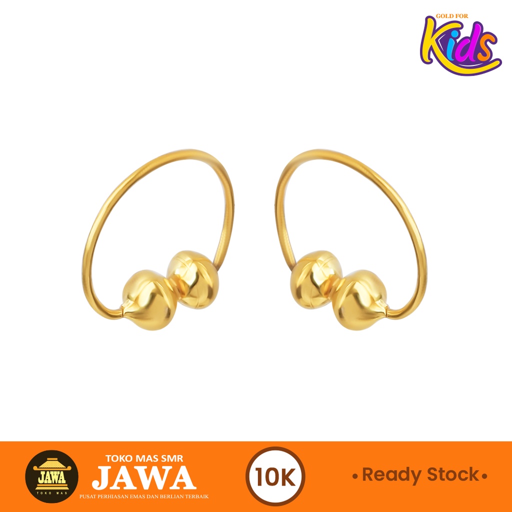 Jual Anting Emas Baby Newborn Mrican Dakocan Kadar 10 Karat Toko Mas ...