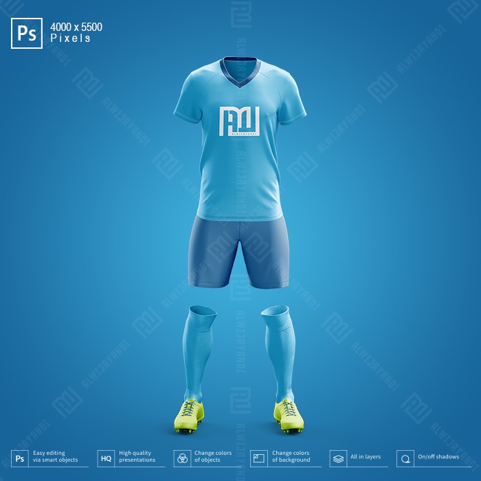 Jual MOCKUP FULLKIT JERSEY BOLA V-NECK - RESOLUSI 4000x5500 Pixels ...