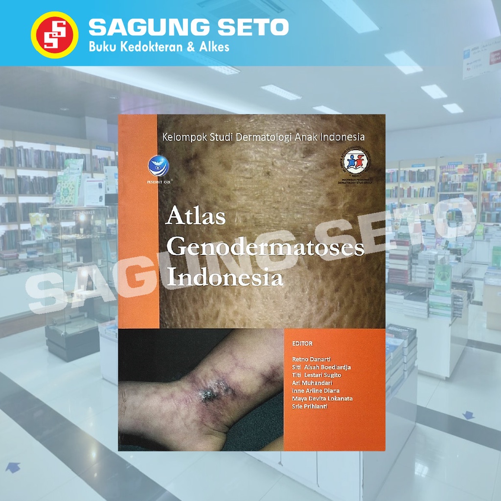 Jual BUKU ATLAS GENODERMATOSES INDONESIA RETNO DANARTI | Shopee Indonesia