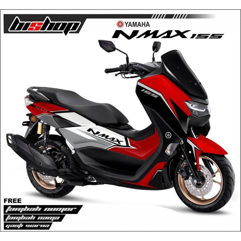 Jual Stiker Untuk Motor Aksesoris Kendaraan Decal Full Body Yamaha Nmax ...