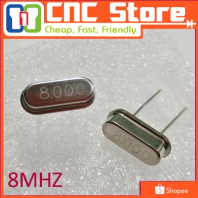 Jual [PAS-0008] CRYSTAL XTAL OSCILLATOR OSILATOR 8MHZ DIP HC-49S ...
