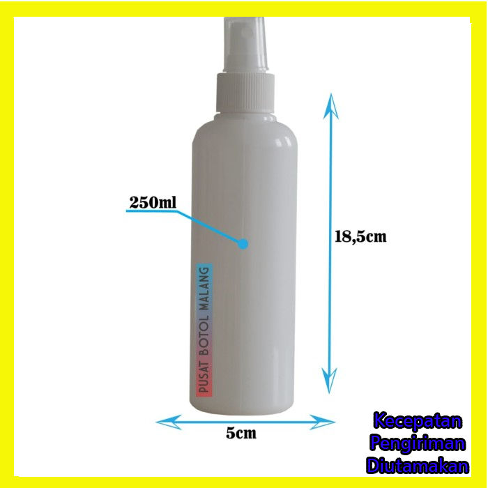 Jual Botol spray 250ml pet sprayer [putih putih] | Shopee Indonesia