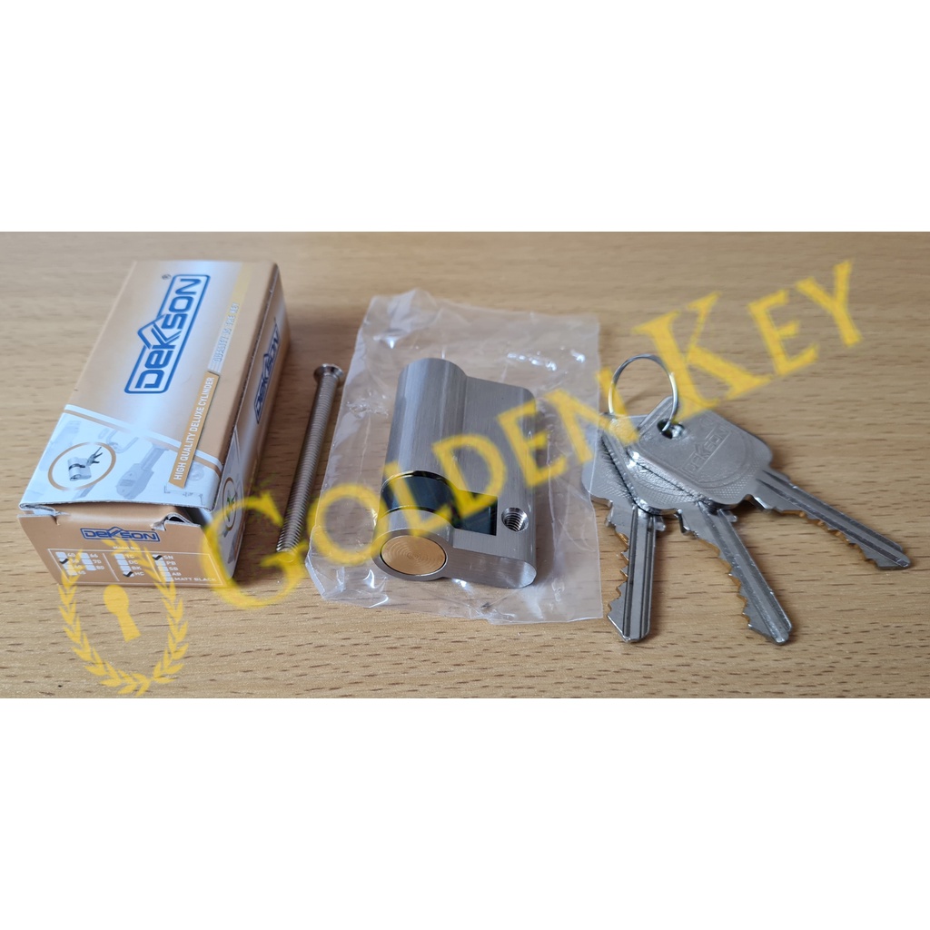 Jual Kunci Setengah Silinder Pintu 50 MM Half Cylinder Dekkson Dekson ...
