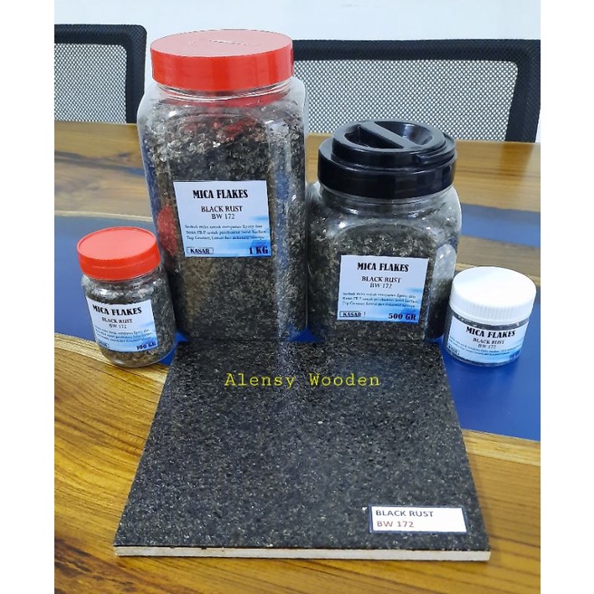 Jual Serbuk Mica Flakes 500 gr ( ada 14 varian warna ) untuk membuat ...