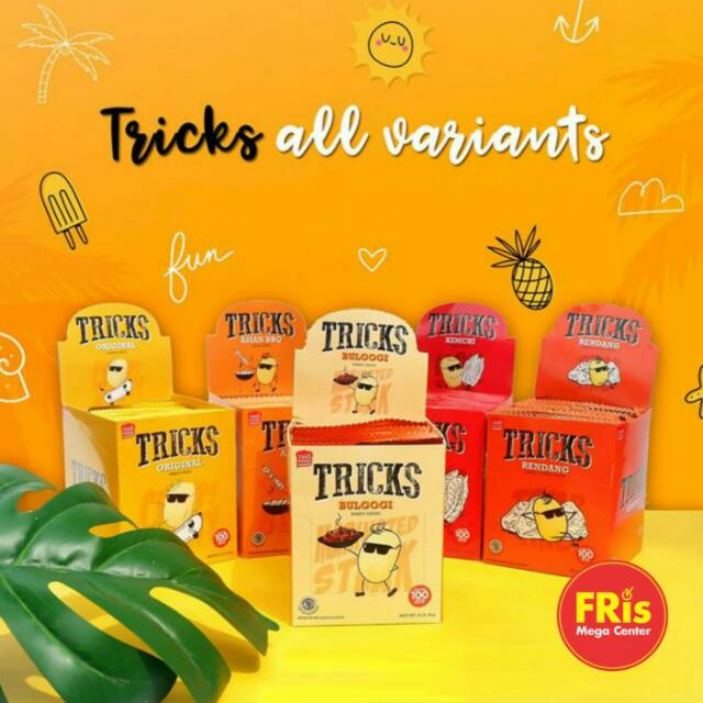 Jual TRIKCS POTATO BAKED CRISP ALL VARIANT / BISKUIT KENTANG TRICKS ...
