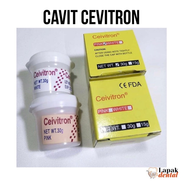 Jual Cavit cevitron / tambalan sementara dental / restorasi gigi endo ...