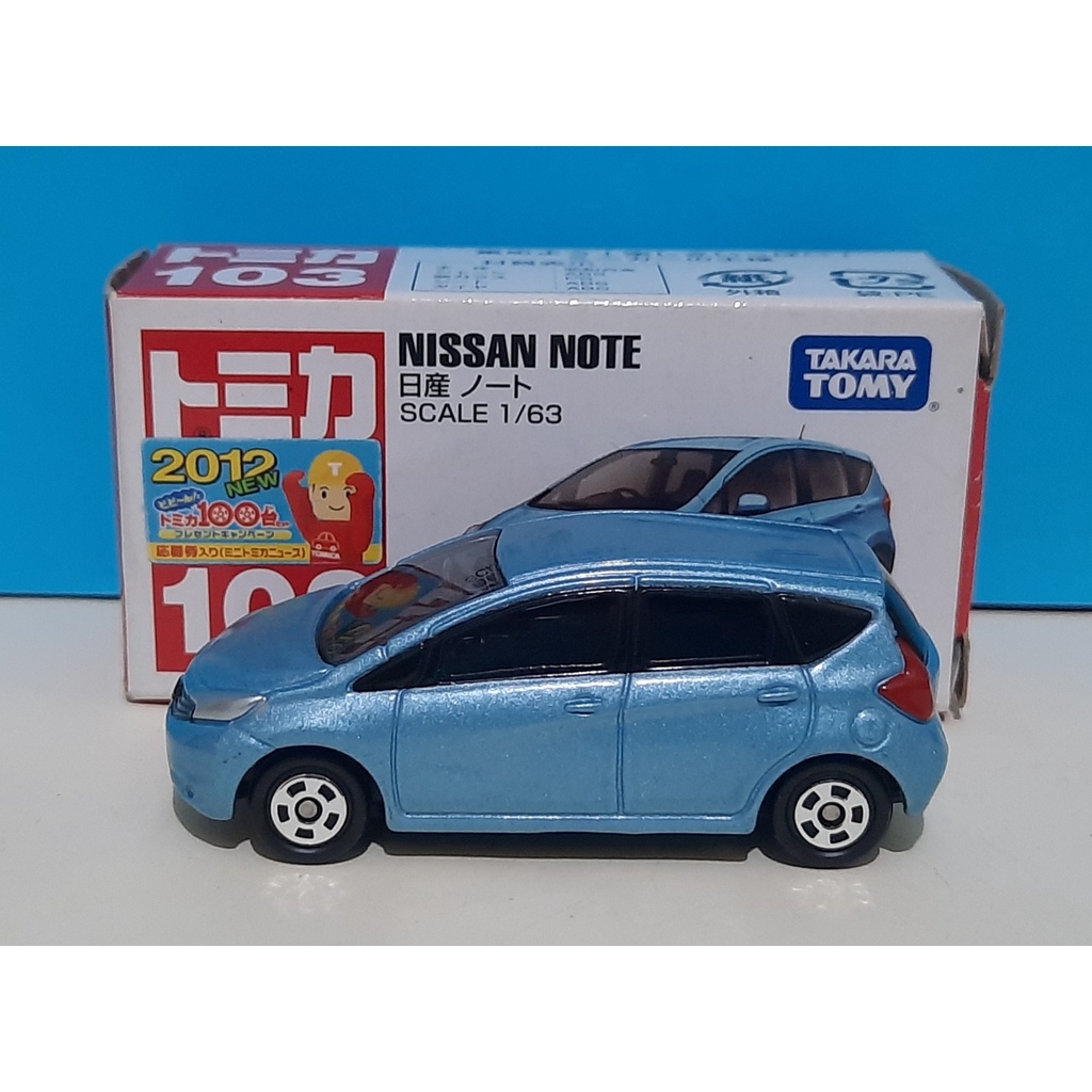 Jual Takara Tomy Tomica 103 Nissan Note | Shopee Indonesia