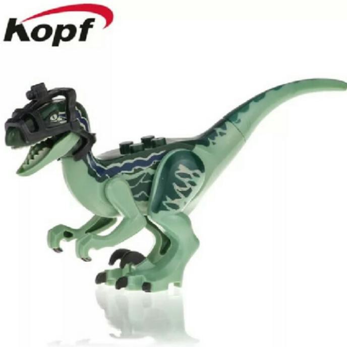 Jual Bagus Lego Dino Velociraptor Blue Jurrasic World Park Bootleg ...