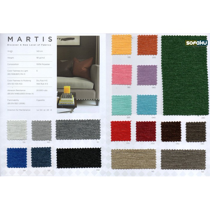 Jual 𝐒𝐎𝐅𝐀𝐊𝐔 : Martis Ateja Fabric Kain Upholyster - Kain Jok Sofa ...