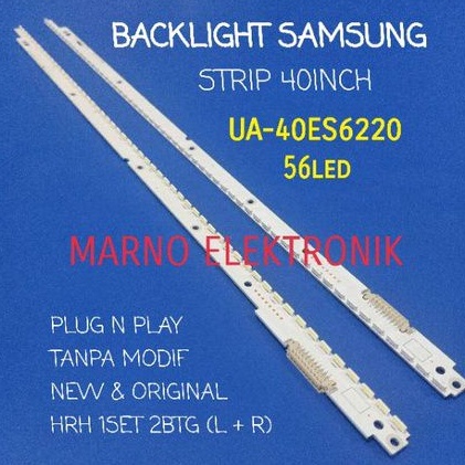 Jual LAMPU BL LED BACKLIGHT TV SAMSUNG 40INCH STRIP UA40ES6220 BL LIDI 40IN UA 40ES6220 LAMPU ...