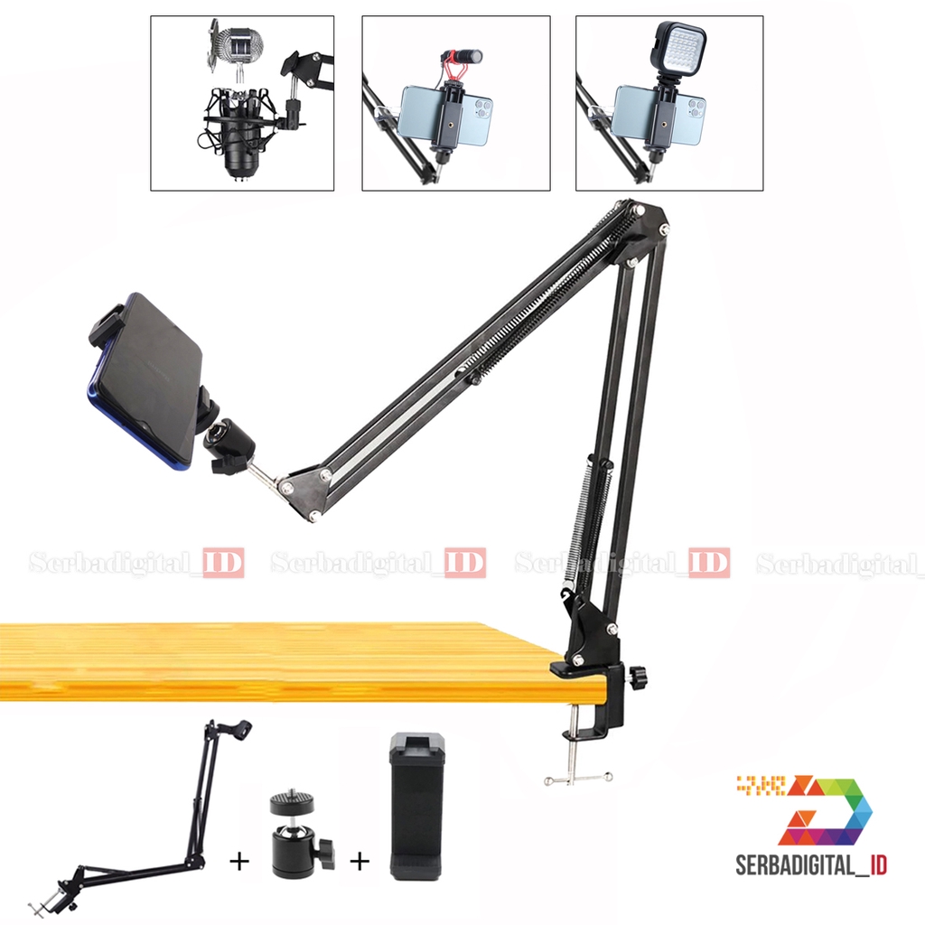 Jual Costa CB-A1hp Overhead Boom Arm Braket Kamera HP Flat Lay Video ...