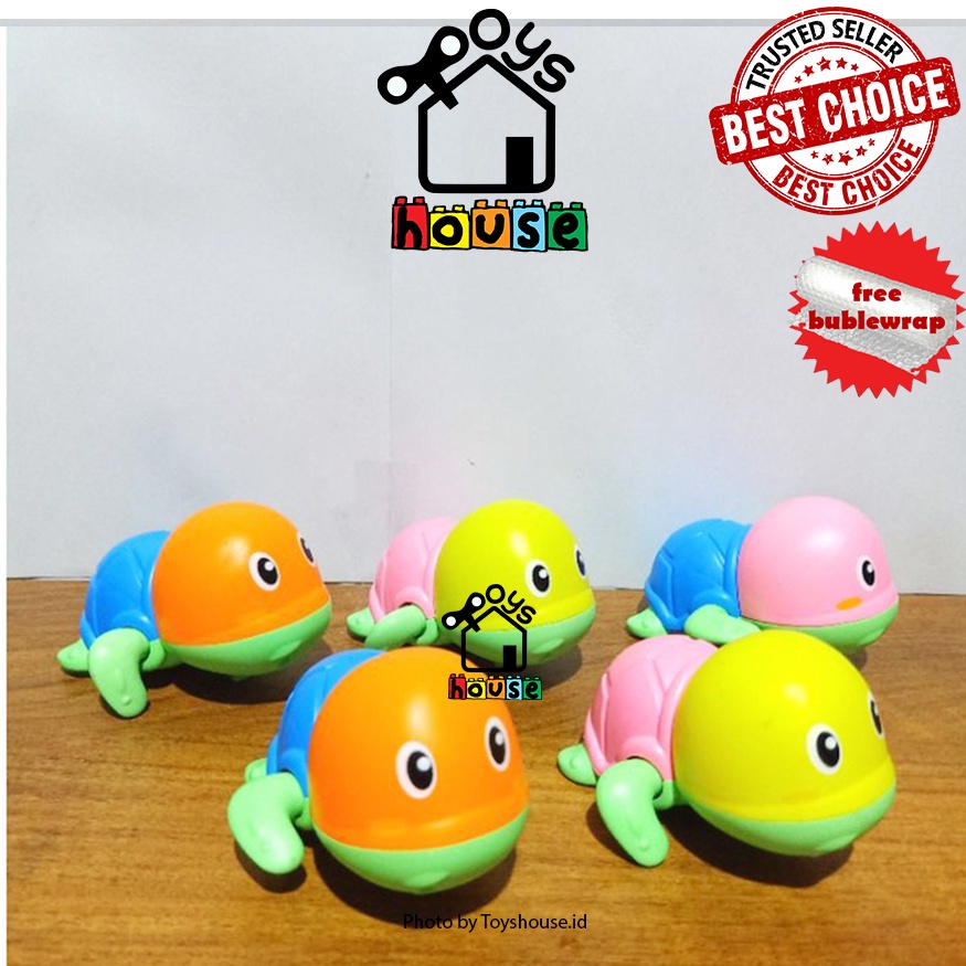 Jual MAINAN ANAK LUCU KURA KURA AIR BERENANG | Shopee Indonesia