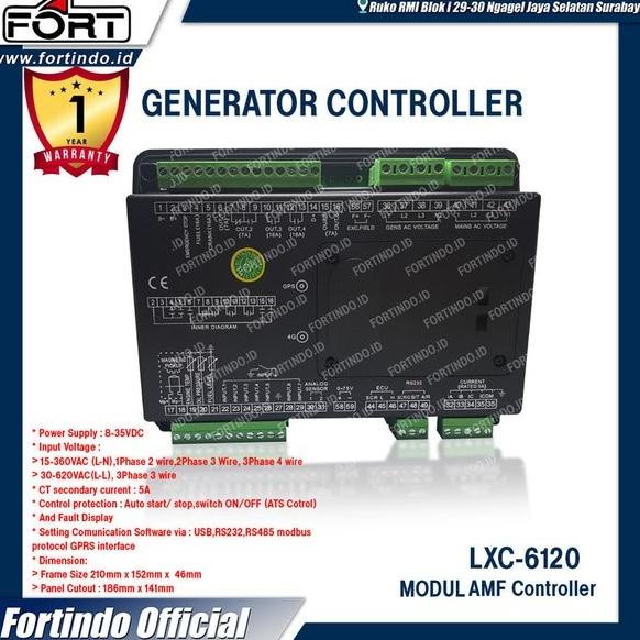 Jual Modul Ats Amf Panel Genset Fort Lxc6120E Bukan Deepsea Dse ...